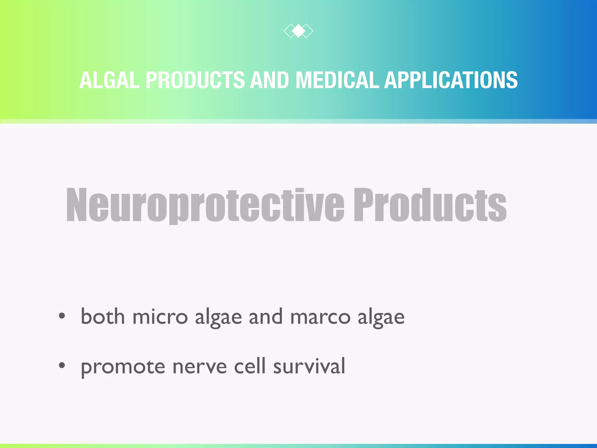 Algae Products and their Medical Applications | PDF
