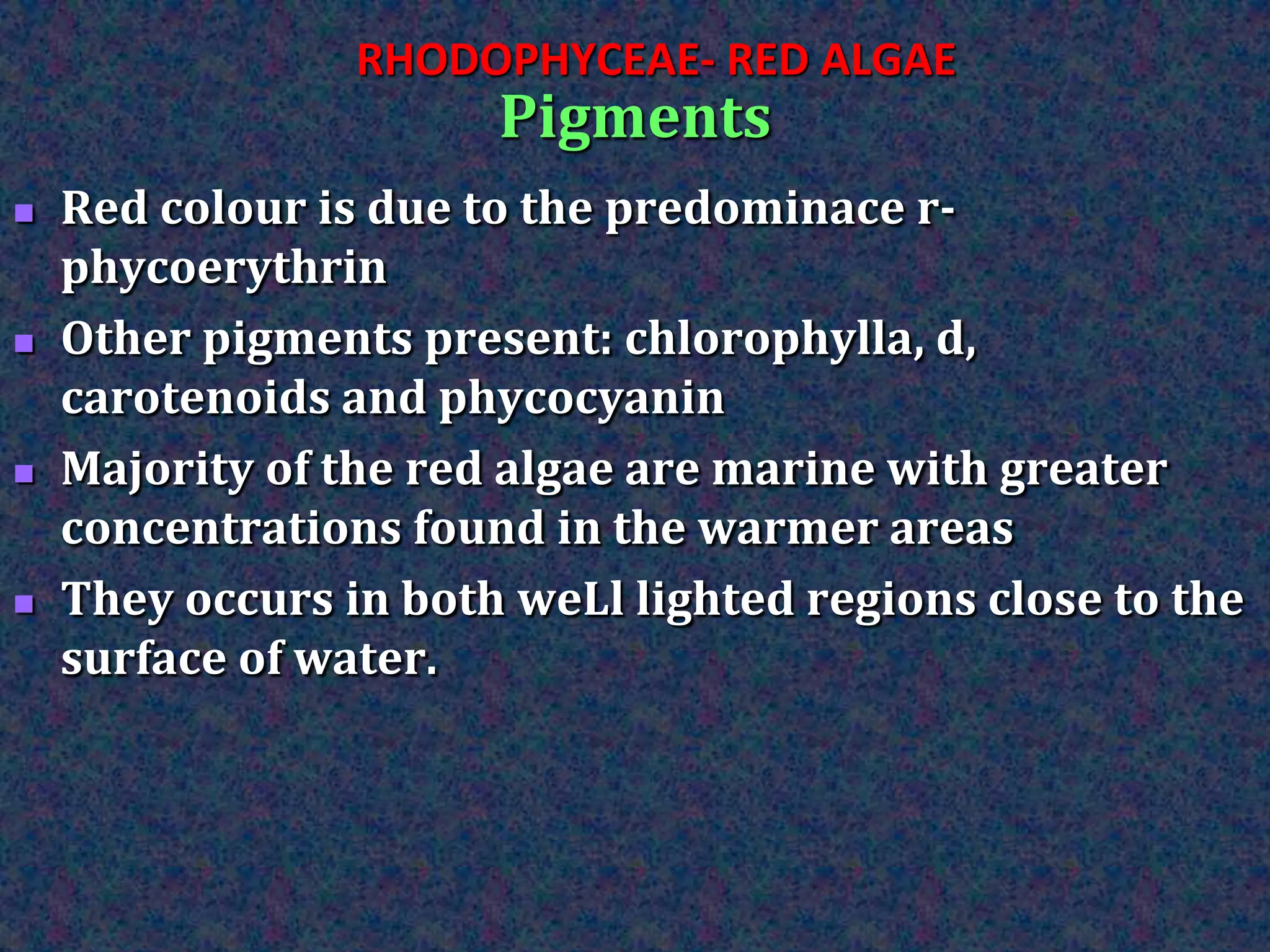 Algae general characters and classification | PPTX