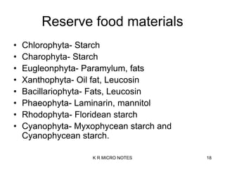 algae general features Habit and habitat | PPT