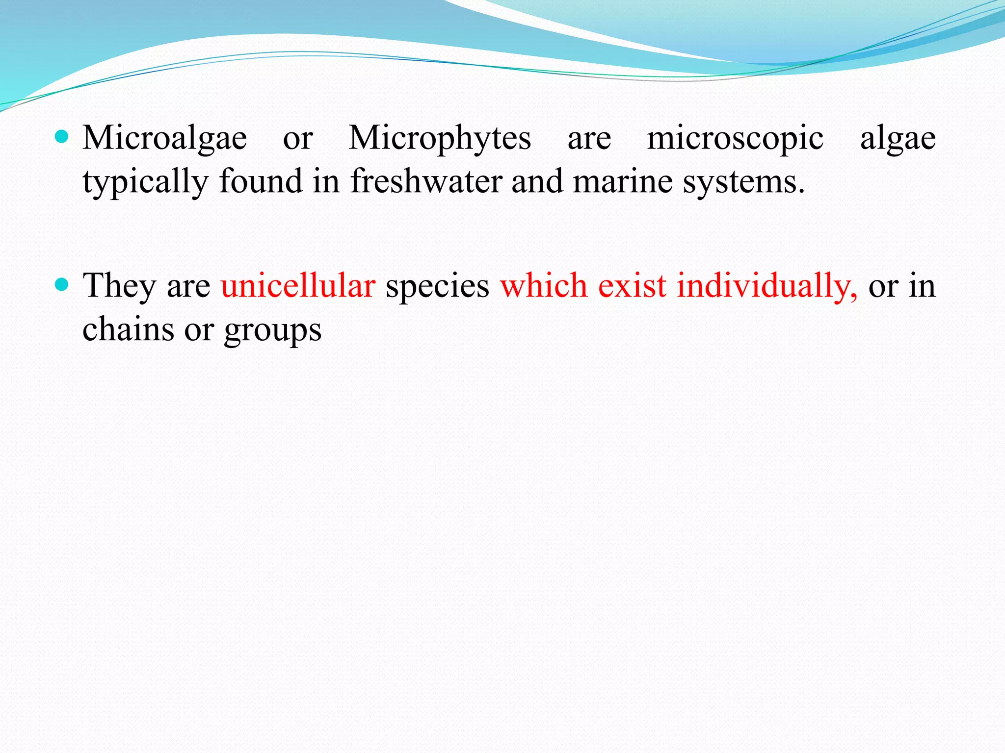 Symbiotic algae, Measurement of algal growth, Algal strain selection ...
