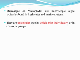 Symbiotic algae, Measurement of algal growth, Algal strain selection ...