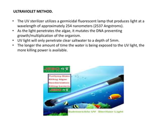 Problems and Control of Algae in water supply | PPTX