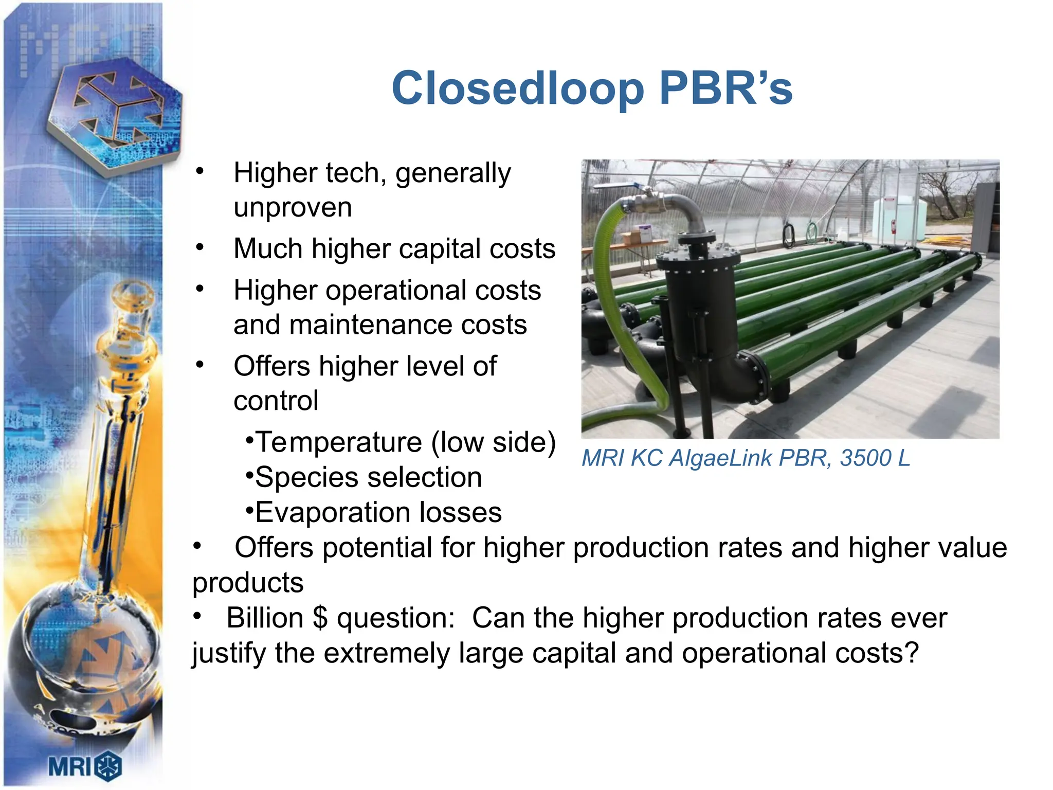 Algae Photobioreactor Design algal products.ppt