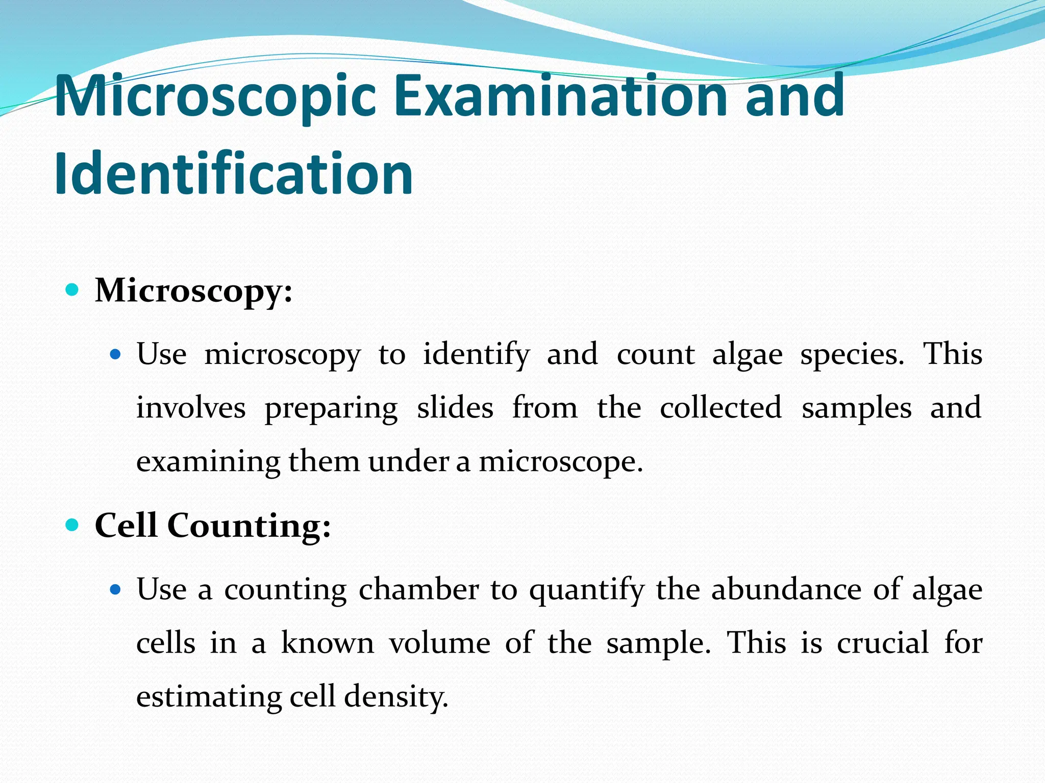 Sampling methodology of micro and macro algae | PPTX