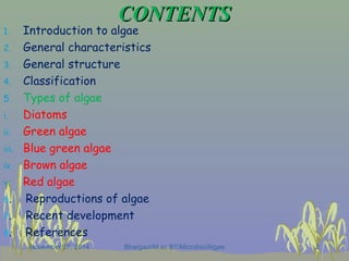 Algae seminar | PPT