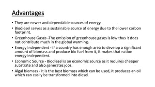 Algal Biofuel Production | PPT