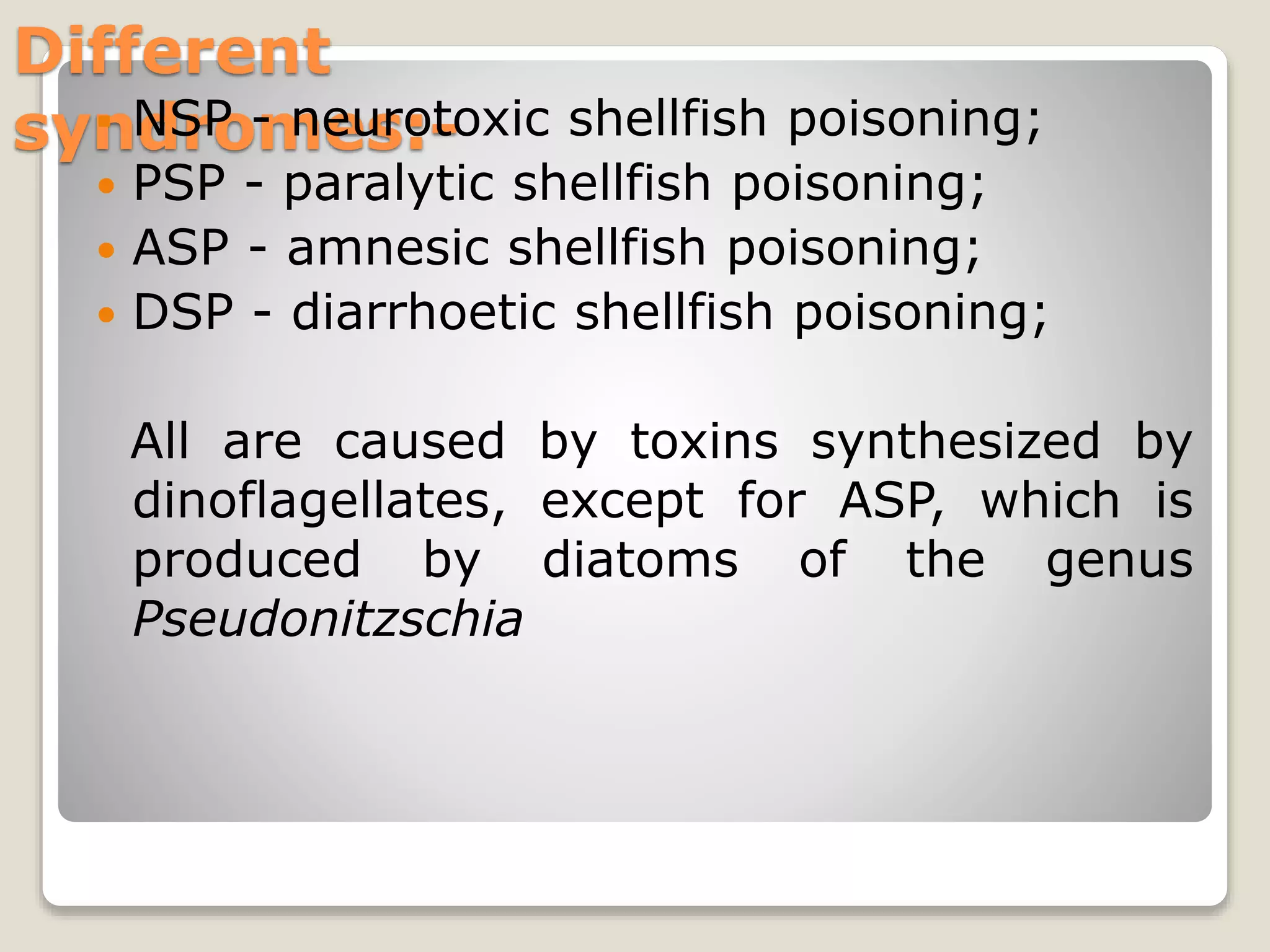 Algal toxins & its effects | PPTX