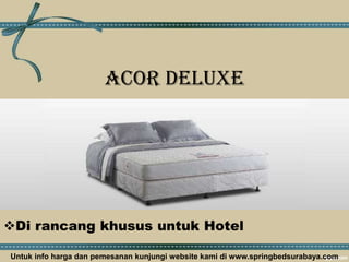 Alga spring bed Surabaya | PPTX