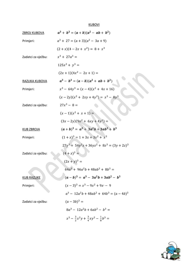 Algebarski razlomci | PDF