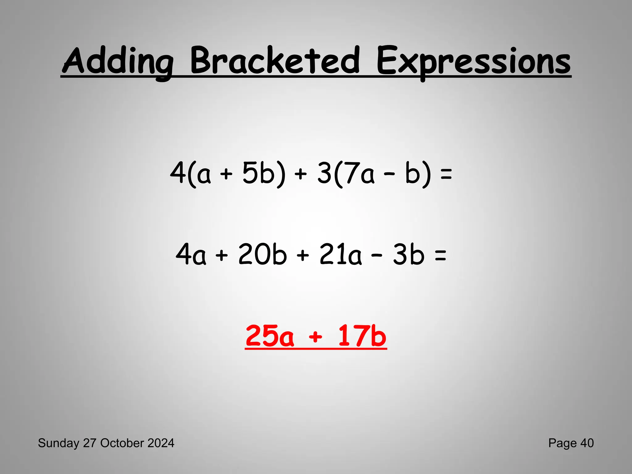 Understanding about the basics of algebra | PPT