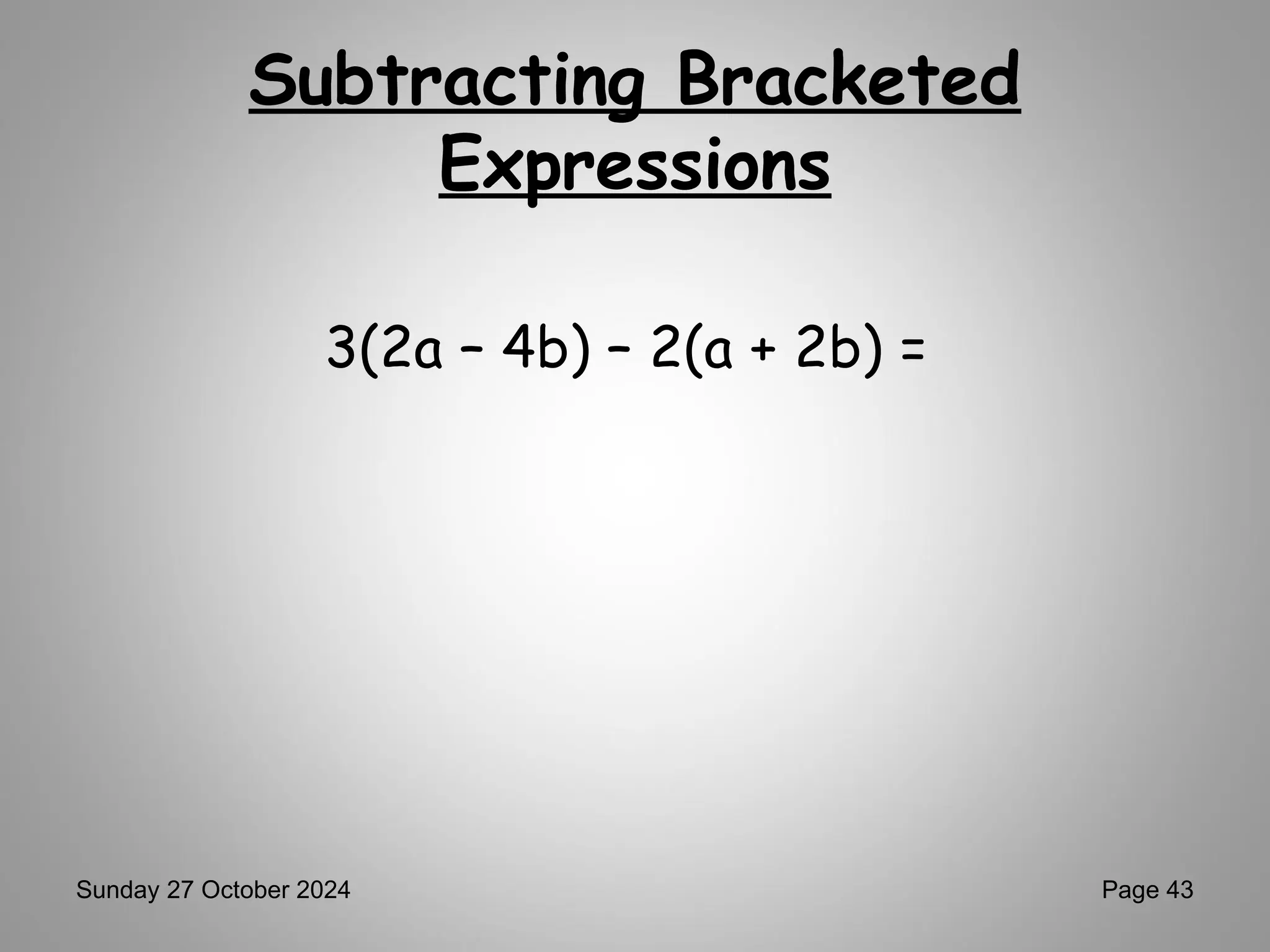 Understanding about the basics of algebra | PPT