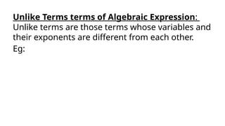Algebra in daily life and its application | PPTX