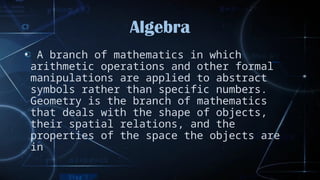 ALGEBRA-AND-PATTERN-HISTORY.pptx AND OTHER INFORMATION | PPT