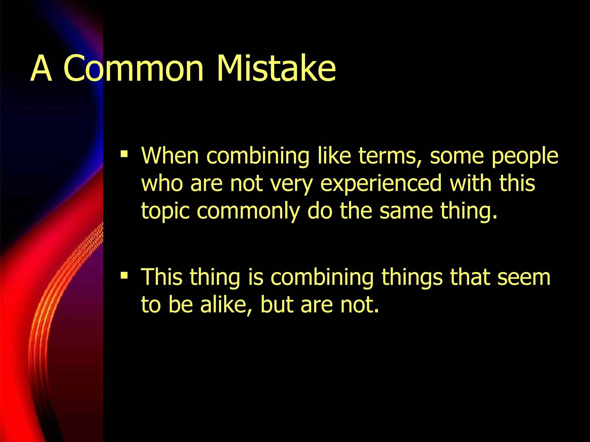 Algebra Benchmark2 Ppt