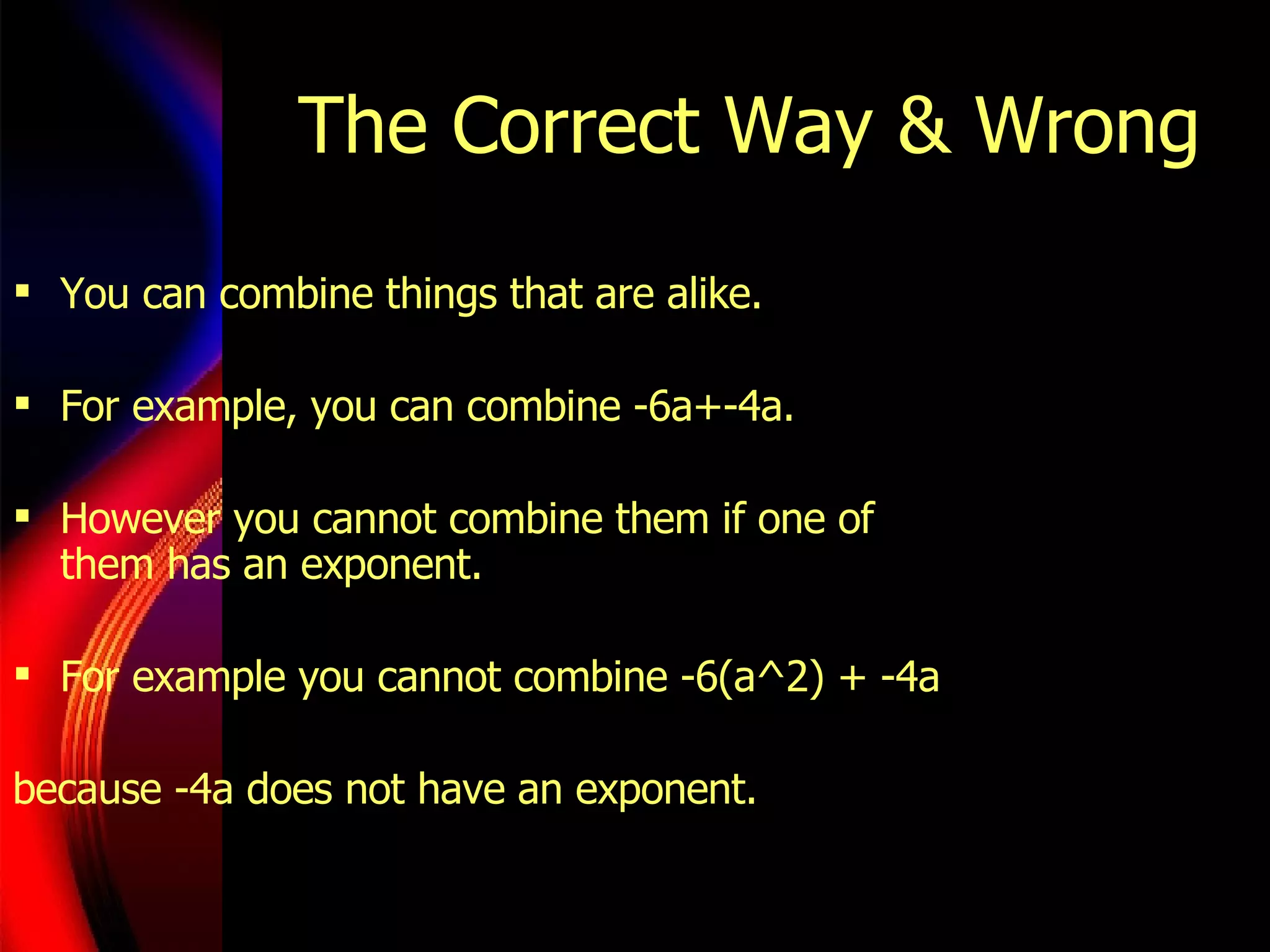 Algebra Benchmark2 Ppt