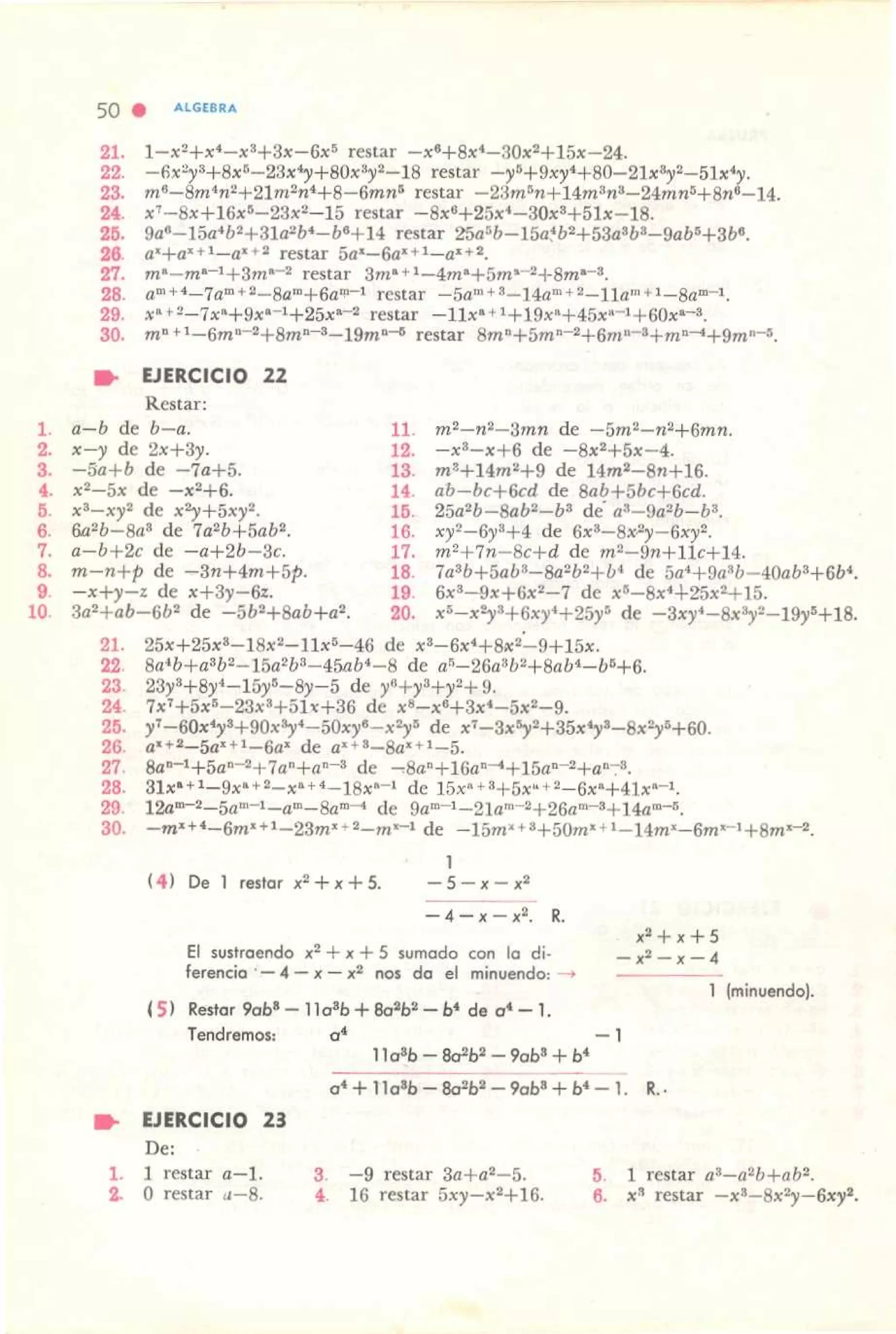 Algebra de-a-baldor | PDF