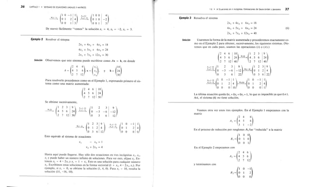 Algebra lineal-stanley-grossman | PDF