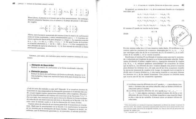 Algebra lineal-stanley-grossman | PDF