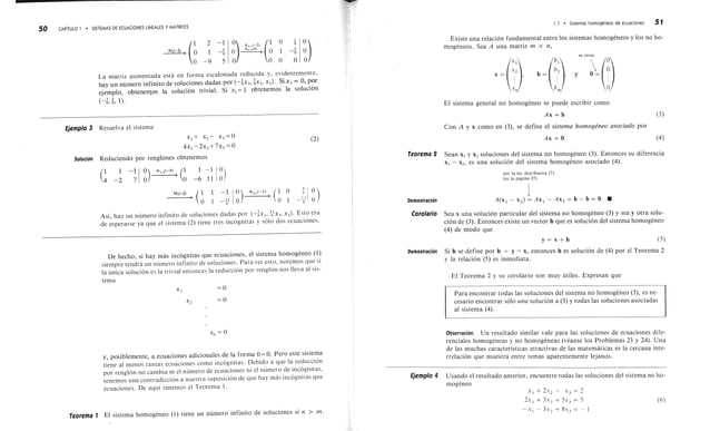 Algebra lineal-stanley-grossman | PDF