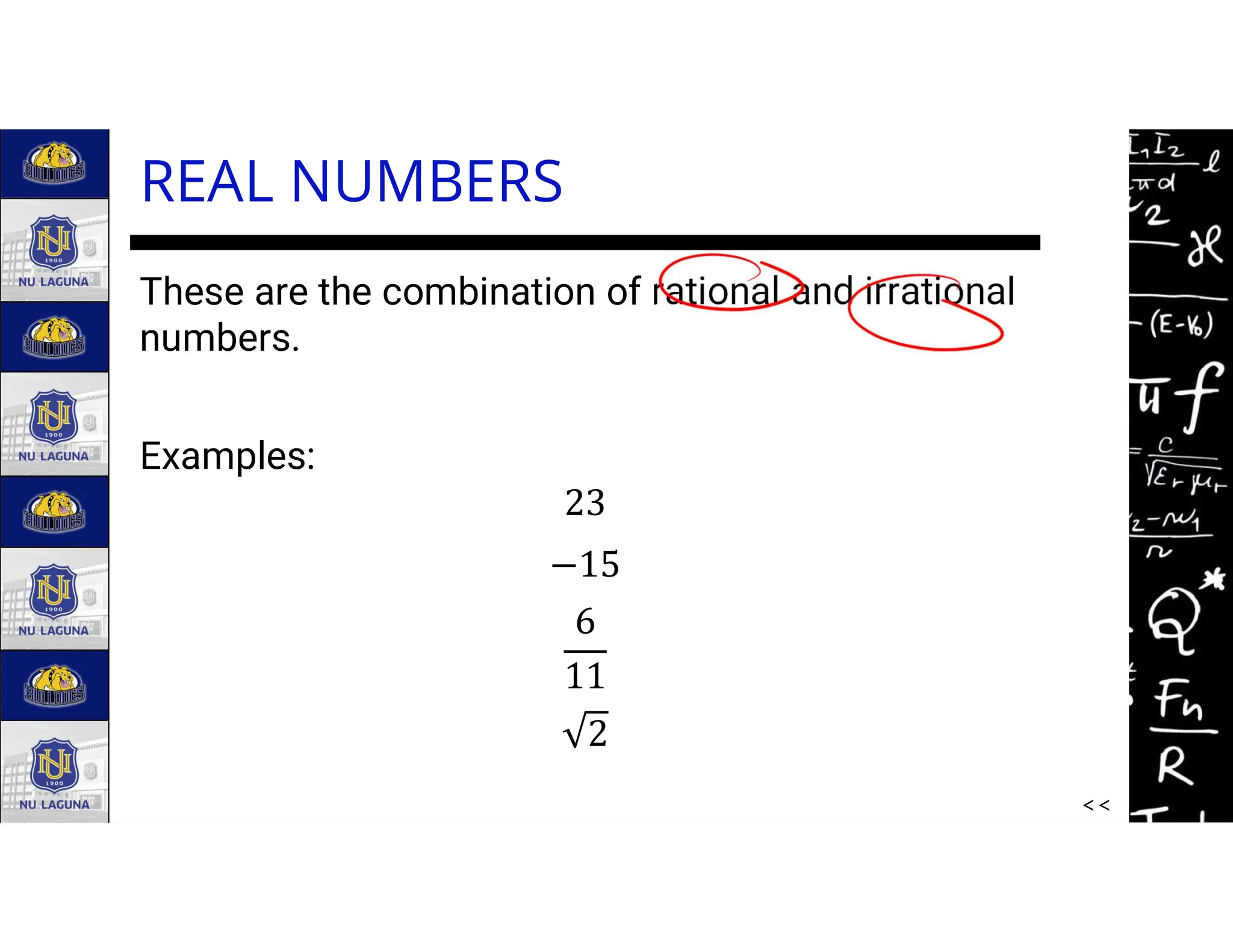 Algebra - Number System - Engineering Pre Calculus | PPT