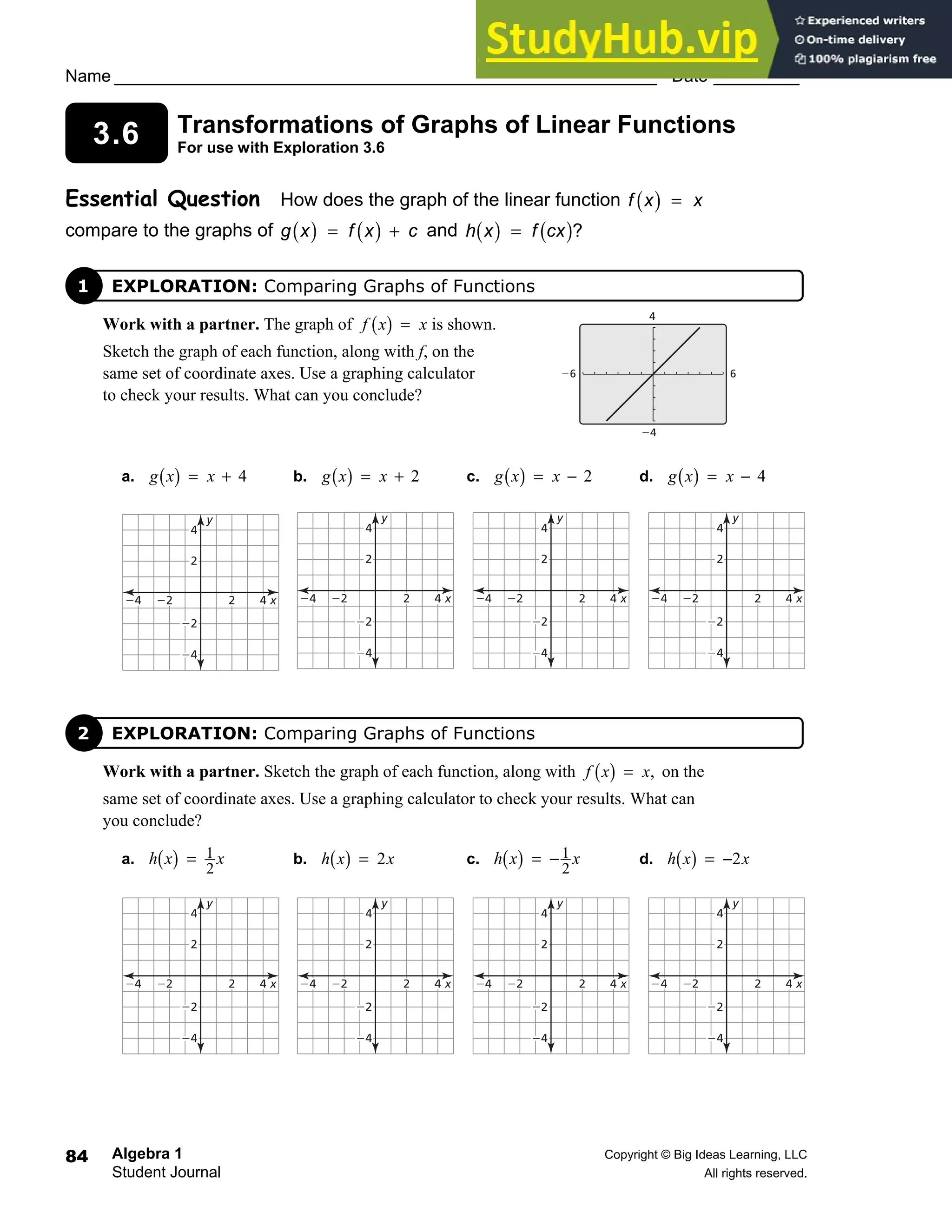 Algebra 1 | PDF