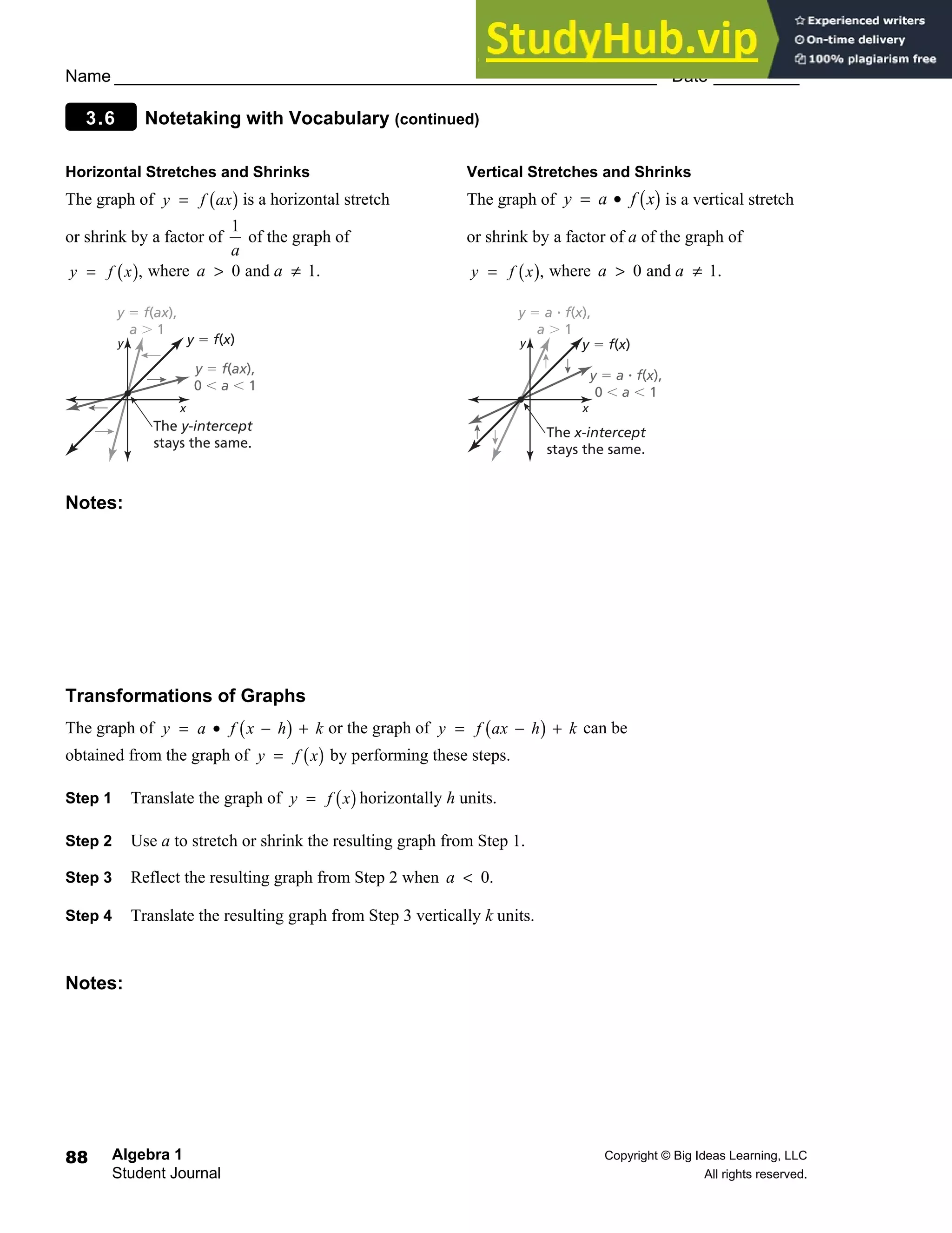 Algebra 1 | PDF