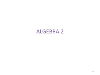 Algebra 2 Logo