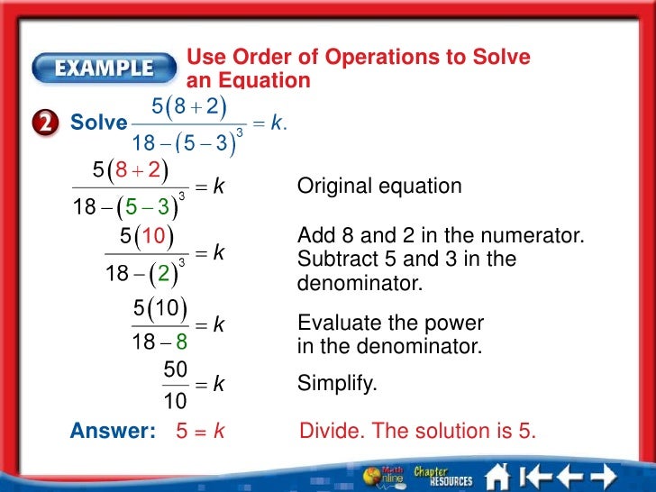Algebra 1 evaluating algebraic expressions with game