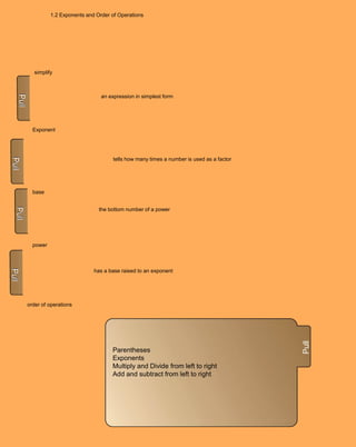 Algebra 1 chapter 1 complete notes | PPTX | Physics | Science