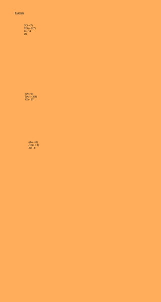 Algebra 1 chapter 2 notes | PPTX