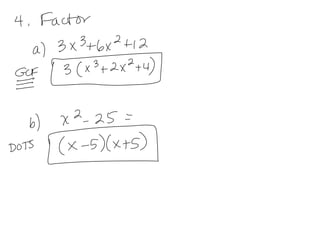Algebra 1 Exam Solution | PPT