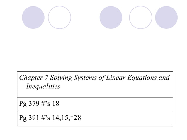 Algebra 1 final review packet powerpoint slide | PPT | Educational ...