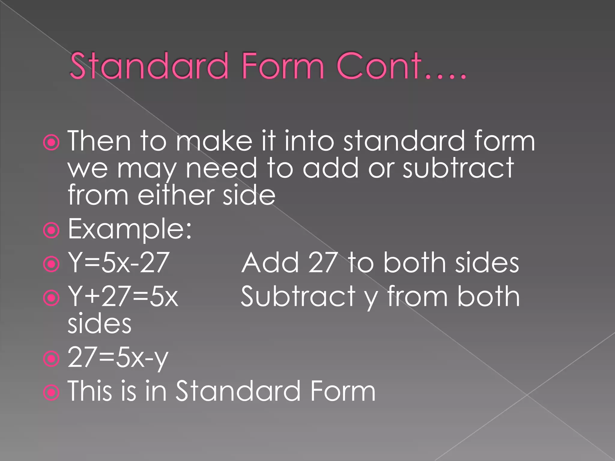 Algebra 1 Lesson Plan | PPTX