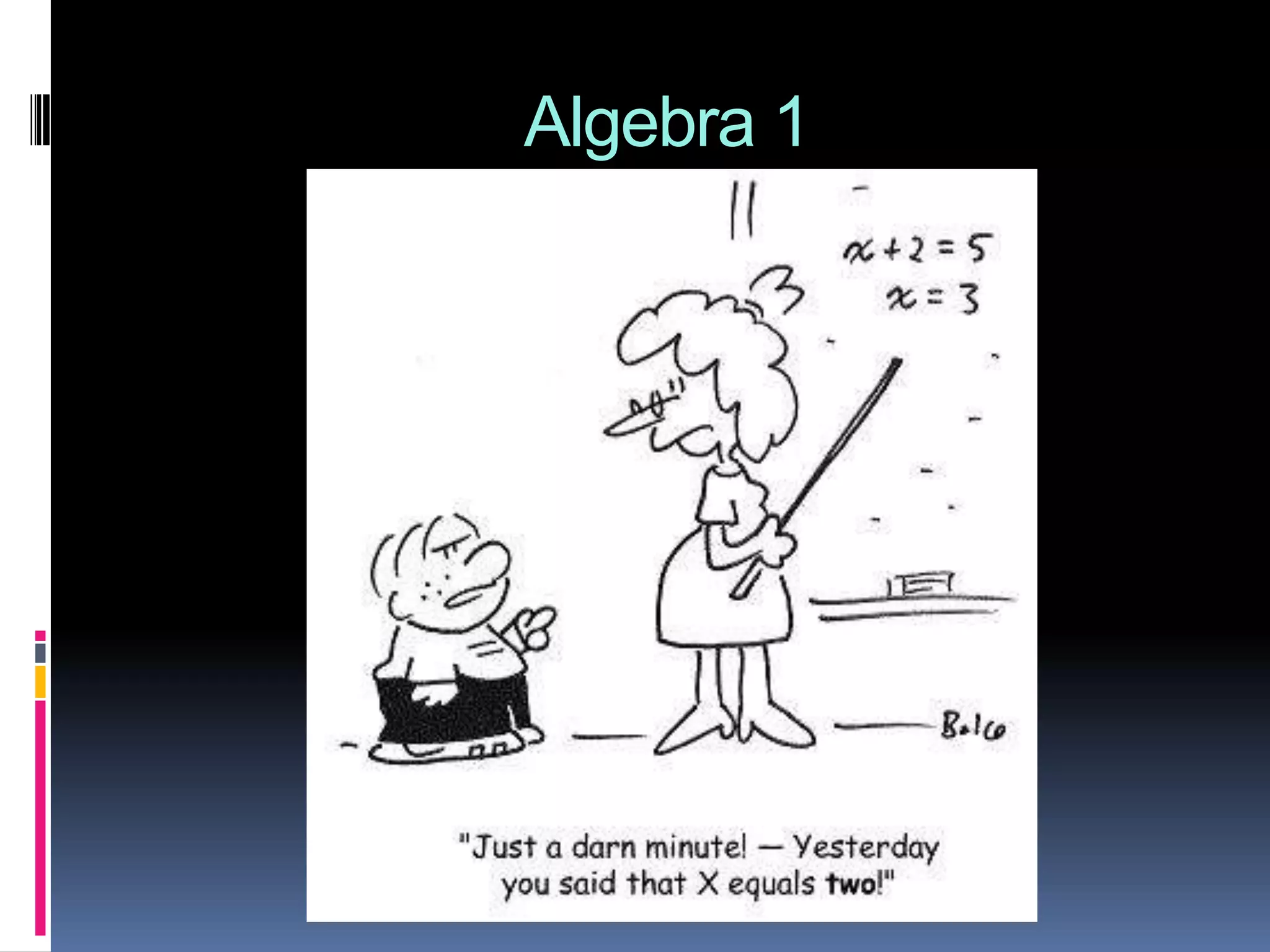 Algebra 1 lessonplan powerpoint | PPTX | Programming Languages | Computing