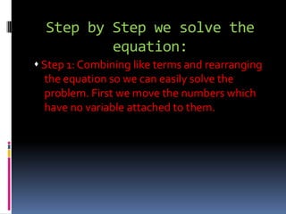 Algebra 1 lessonplan powerpoint | PPTX