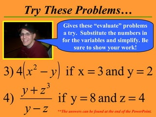 Algebra 1 unit_1_section_1_ppt_notes_2 | PPT