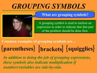 Algebra 1 unit_1_section_1_ppt_notes_2 | PPT