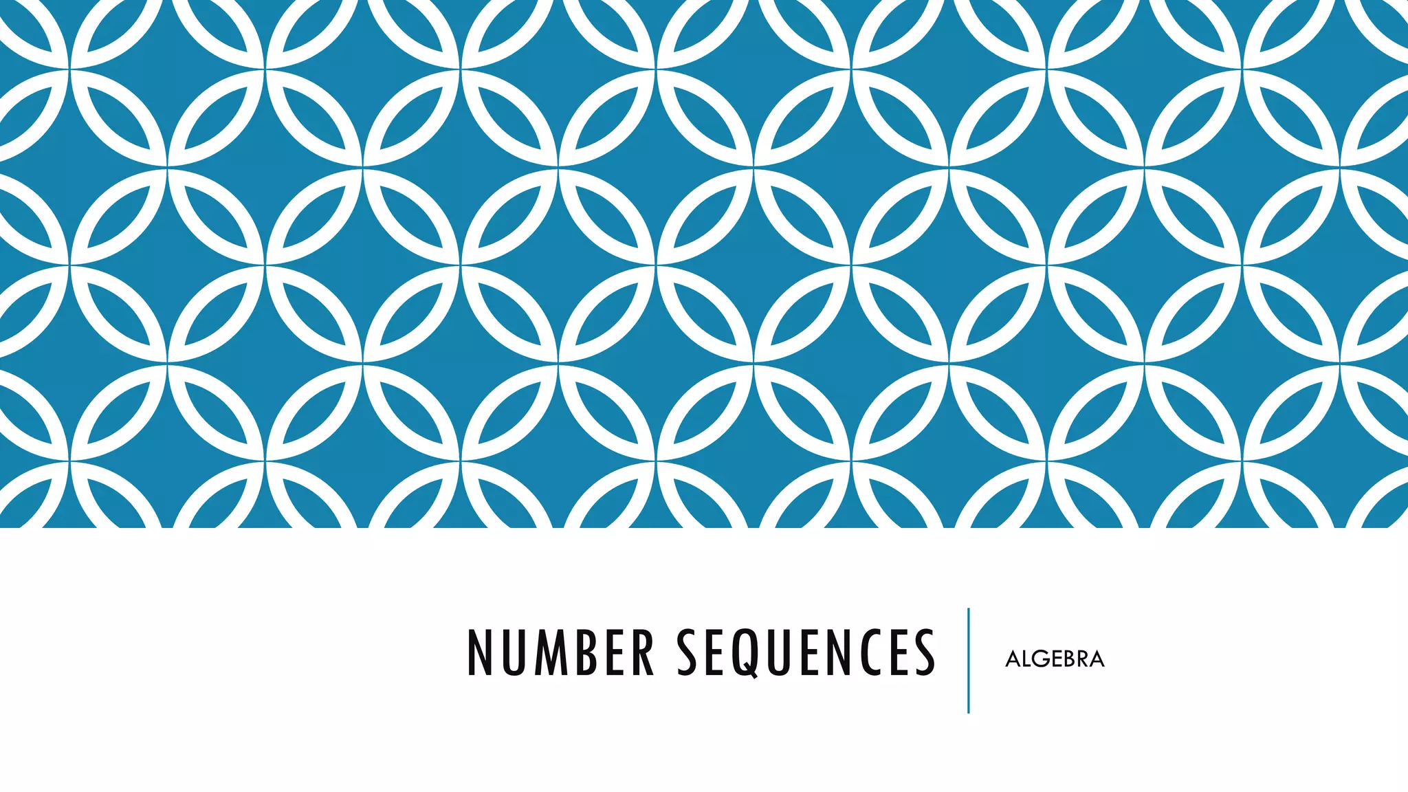 Number sequences | PPT