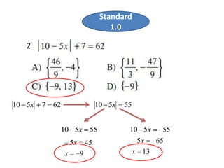 Algebra 2 benchmark 3 review | PPTX | Physics | Science