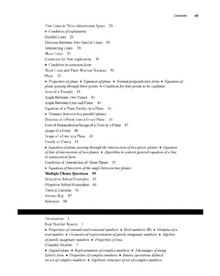 Algebra 2 Fundamentals of Mathematics for JEE MAINS and Advanced ...