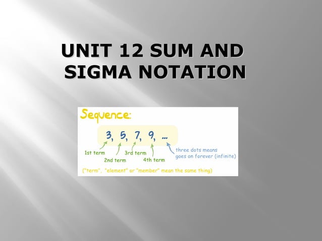 Algebra 2 unit 12 | PPT | Free Download