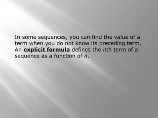 Algebra 2 unit 12.1 | PPT