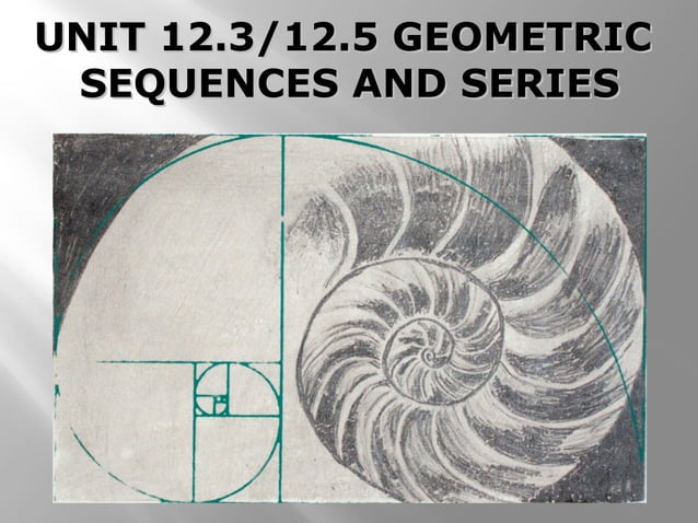 Algebra 2 unit 12.3.12.5 | PPT