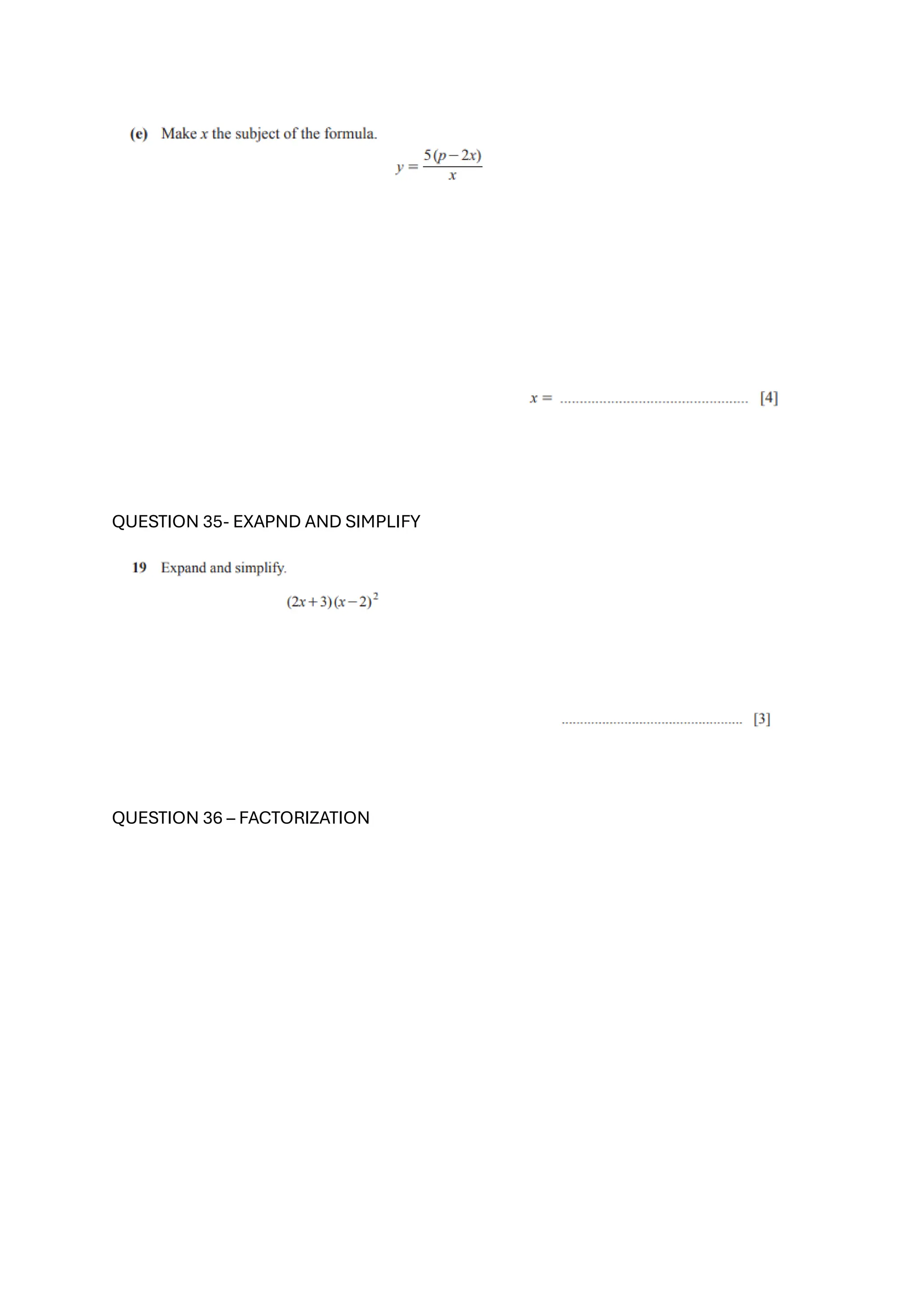 ALGEBRA IGCSE MATHS EXAM QUESTION BANK.pdf