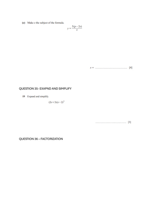 ALGEBRA IGCSE MATHS EXAM QUESTION BANK.pdf