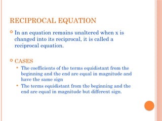 Algebra and calculus unit1.pptxxxxxxxxxx | PPT