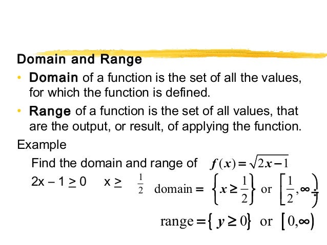 Algebra and functions review
