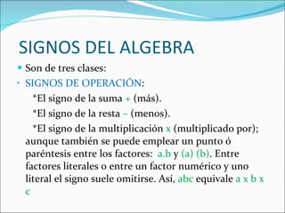 Algebra basica | PPT