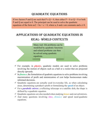 Algebra booklet | PDF