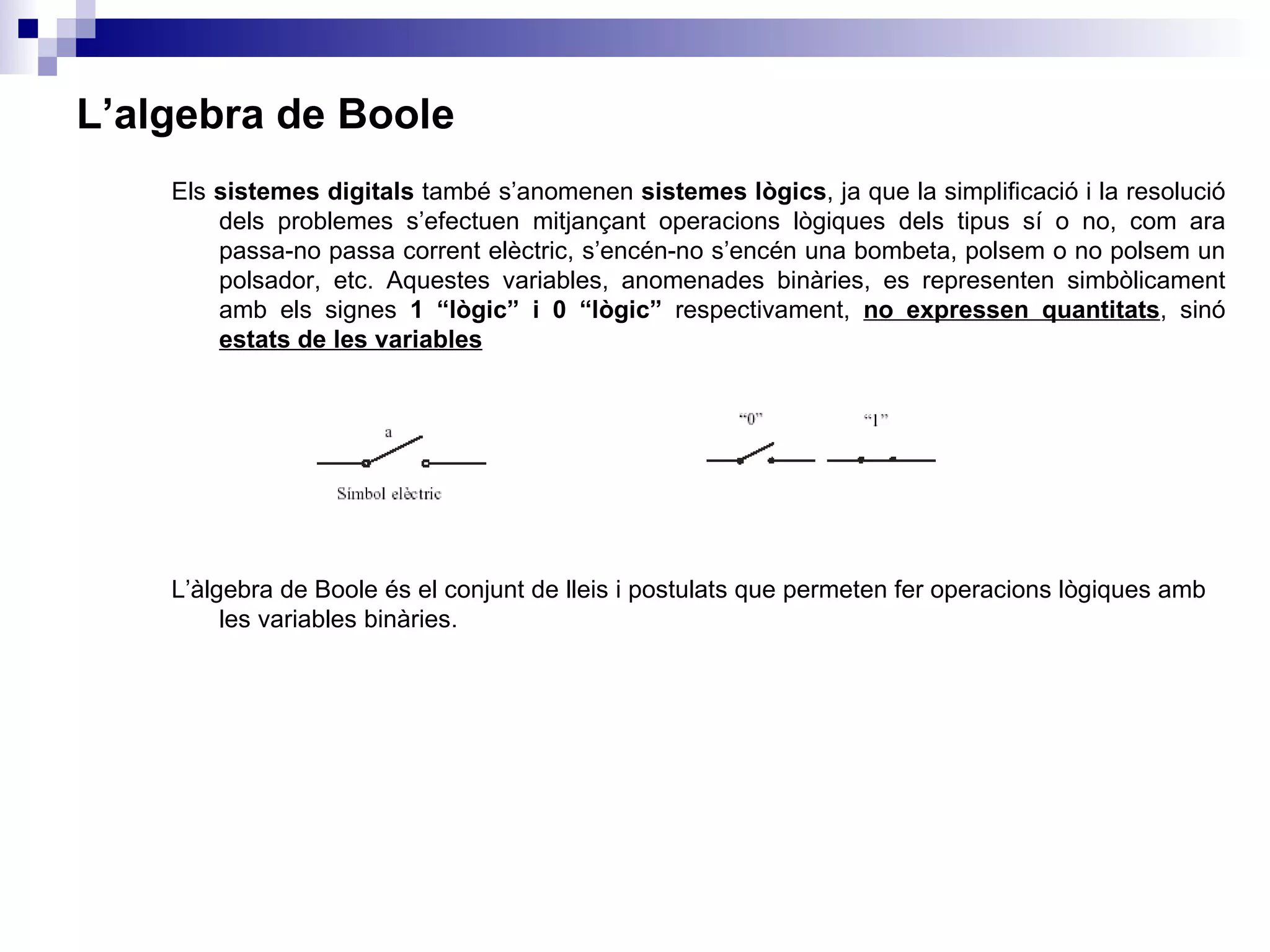 Algebra Boole | PPT